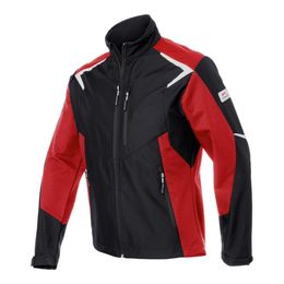 K&Uuml;BLER WORKWEAR K&uuml;bler Softshell Jacke BODYFORCE schwarz/mittelrot Form 1425 Gr&ouml;&szlig;e L ; K&uuml;bler Workwear (1425 5375-9955-L)