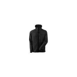 Mascot Sweatshirt, Rei&szlig;verschluss, Stehkragen Sweatshirt mit Rei&szlig;verschluss Gr&ouml;&szlig;e XS, Schwarz-meliert/Schwarz (17484-319-09-XS)