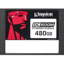 Kingston interne SSD "480G DC600M", ohne farbbezeichnung, B:13cm H:1cm T:18cm, Festplatten