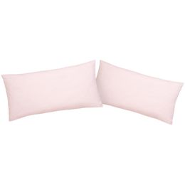 Kissenbez&uuml;ge OTTO HOME "Luisa", rosa, B:40cm L:80cm, Renforc&eacute;, Renforc&eacute;, Kissenbez&uuml;ge, aus 100% Baumwolle, mit Rei&szlig;verschluss, atmungsaktiv, uni