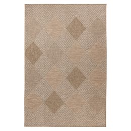 Teppich Kayoom "Sindra 425", natur, B:120cm H:9mm L:170cm, Polypropylen, Teppiche, Teppich, Kurzflor