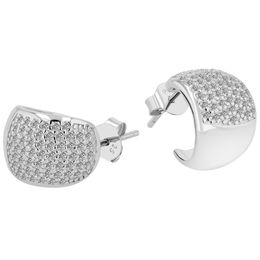 Adelia&acute;s Paar Ohrh&auml;nger ADELIA&acute;S "Damen Ohrringe &ndash; Ohrstecker aus 925 Silber mit Zirkonia", Damen, Gr. Damen, Silber 925 (Sterlingsilber), silber, Ohrringe, Perfekt als Geschenk f&uuml;r besondere Menschen