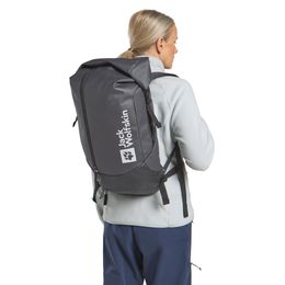 Daypack Jack Wolfskin "ALL-IN PACK 30", grau (phantom), Rucks&auml;cke, Damen, onesize, Polyester