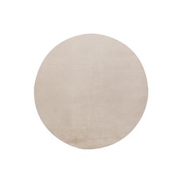 Teppich Kayoom "Cross 425", creme, H:21mm &Oslash;:160cm, Polyester, Teppiche, Teppich, Hochflor