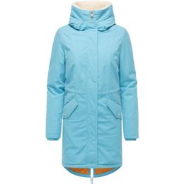 Kurzmantel Ragwear "Coogle YOUMODO", Damen, Gr. S (36), cloud, Obermaterial: 68% Baumwolle, 32% Nylon; Innenfutter: 100% Polyester; Wattierung: 100% Polyester, gerade ca. Mitte Oberschenkel, hoch geschlossener Ausschnitt, &Auml;rmel ohne &Auml;rmelschlitz Rippb&uuml;ndchen, M&auml;ntel Kurzmantel, Kurzer Damen Wintermantel mit Rucksack-Tr&auml;gern