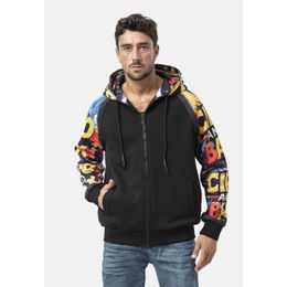 Cipo & Baxx CIPO & BAXX Herren Strickjacke "CL589"schwarz, Gr. XL, 70% Baumwolle, 30% Polyester, Strickjacken