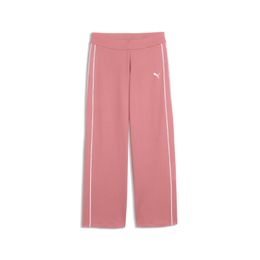 Puma Damen Sporthose "T7 Street Glam Hose Damen"wild pink, Gr. L, unifarben, Obermaterial: 11% Elasthan, 89% Polyester, Hosen