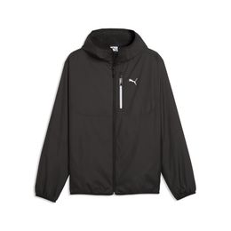 Windbreaker Puma "PumaTECH Windjacke Herren", Herren, Gr. L, schwarz, Obermaterial: 100% Polyester; Futter: 100% Polyester; &Auml;rmelfutter: 100% Polyester, Jacken Windbreaker