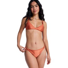 Roxy Damen Bikini-Hose "Beachside Bohemia"ginger spice, Gr. S, Obermaterial: 84% Nylon, 16% Elasthan;, Badehosen