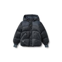 Winterjacke Wheat "Wheat Puffer Jacket Mads", Jungen, Gr. 128, navy, 100% Polyester, mehrfarbig, normal, ohne Ausschnitt, Jacken Winterjacke