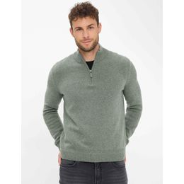 Brax Herren Strickpullover "Style STEFFEN"gr&uuml;n, Gr. 4XL, Strick, 80% Wolle, 20% Polyamid, Pullover