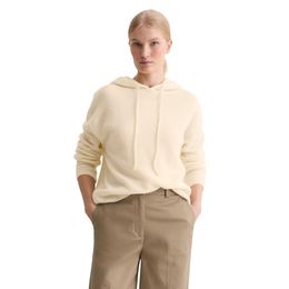 Marc O'Polo Strickpullover MARC O'POLO "aus flauschiger Lambswool", Damen, Gr. XS, raw cream, Obermaterial: 100% Schurwolle, unifarben, Pullover Strickpullover