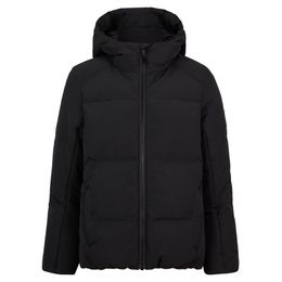 Skijacke Ziener "AWAR-Z jacket junior", Kinder, Gr. 116, schwarz, Obermaterial: 100% Polyester; Futter: 100% Polyamid; Wattierung: 100% Polyester; Wattierung 2: 100% Polyester, Jacken Skijacke