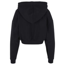 Urban Classics Damen Kapuzensweatshirt "Urban Classics Damen Ladies Cropped Heavy Hoody"schwarz, Gr. XXL, unifarben, 100% Baumwolle, Sweatshirts