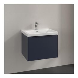 Villeroy & Boch Villeroy und Boch Subway 3.0 Waschtisch-Unterschrank C57702VQ 1 Auszug, 572 x 429 x 478 mm, Marine Blue