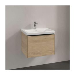 Villeroy & Boch Villeroy und Boch Subway 3.0 Waschtisch-Unterschrank C57701VJ 1 Auszug, 572 x 429 x 478 mm, Nordic Oak