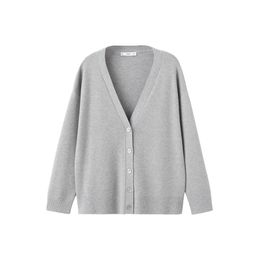 Mango Knit Cardigan 'BRUNINS' female Grey size L