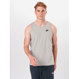 Nike Sportswear Top Herren Gr&ouml;&szlig;e L hellgrau / schwarz