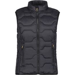 Icepeak Damen Steppweste Merritt Black (Gr&ouml;&szlig;e: 44)