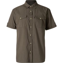 Pinewood Kurzarmhemd Safari Dark Olive (Gr&ouml;&szlig;e: XXL)