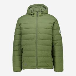 New Balance Gr&uuml;ne Steppjacke mit Fleece-Futter