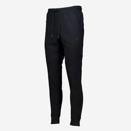 Schwarze Comfort Fit Jogginghose aus Fleece