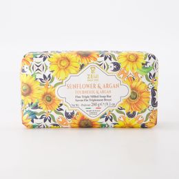 Sonnenblumen- und Argan-Seifenst&uuml;ck 260g