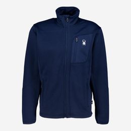 Spyder Dunkelblaue Fleecejacke