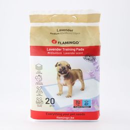 Flamingo 20er-Pack wei&szlig;e Trainingsmatten 60x45cm