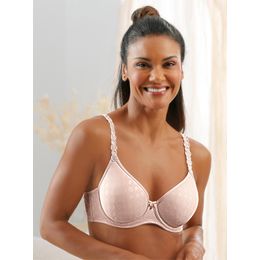 Sassa Mode Sassa Damen Schalen-BH mit B&uuml;gel, puder, Gr&ouml;&szlig;e 90E