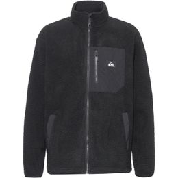 Quiksilver CLEAN COAST Fleecejacke Herren - Gr&ouml;&szlig;e XL - schwarz