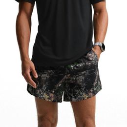 Nike Stride Realtree Dri-FIT 5 Inch Brief-Lined Shorts Herren