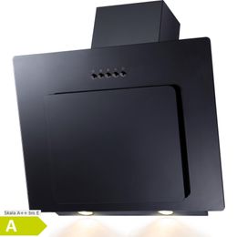 PKM Dunstabzugshaube 9039X, 303m&sup3;,LED Kopffreihaube schwarz 60 cm