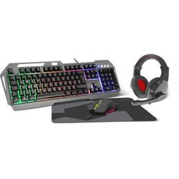 Speed-Link Speedlink LUNERA 4in1 RGB Gaming Set, black - DE layout