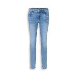 Tom Tailor Damen TTLUCIE SKINNY Jeans, blau, Uni, Gr. 32/32