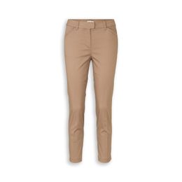 Tom Tailor Damen TTMIA SLIM Hose, braun, Uni, Gr. 44/28
