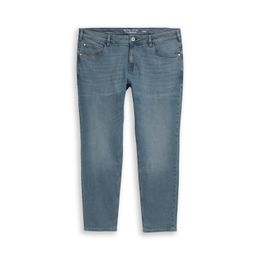 Tom Tailor Herren Plus Size - TTPLUS REGULAR Jeans, blau, Uni, Gr. 44/32