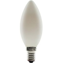 Segula LED-Leuchtmittel "LED Kerze opal-matt", Energieeffizienz: G (A-G), wei&szlig;, L:100cm &Oslash;:35cm, Leuchtmittel, dimmbar, E27, E27, Kerze opal-matt, Ambient Dimming