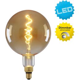 N&auml;ve N&Auml;VE LED-Leuchtmittel "Dilly Max", Energieeffizienz: G (A-G), beige (natur), &Oslash;:20cm, Leuchtmittel, Filament warmwei&szlig; LED E27/5W dimmbar 2200K 280lm D: 20cm H: 30cm