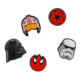 Crocs Kinder Schuhanstecker "Jibbitz Star Wars"bunt, PVC, Schuhzubeh&ouml;r, Star Wars Motive zum Anstecken