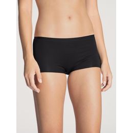 Panty Calida "Natural Comfort", Damen, Gr. XS (36/38), schwarz, Single Jersey, Obermaterial: 92% Baumwolle, 8% Elasthan, unifarben, normal, Unterhosen Panty, geschmeidig weich, elastisch, pillingarm, Regular-cut, Single Jersey, Topseller