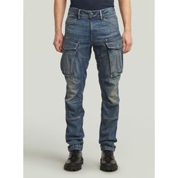G-Star Raw Regular-fit-Jeans G-STAR "Rovic Zip Regular Tapered Jeans", Herren, Gr. 34, L&auml;nge 36, worn in dusty mountains, Obermaterial: 74% Baumwolle, 25% Baumwolle, 1% Elasthan, Jeans