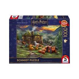 Schmidt Spiele Thomas Kinkade Studios: Harry Potter - Hagrid's Hut, Puzzle 1000 Teile