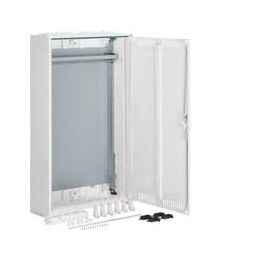 Hager Komplettschrank universal 950x550x205 Millimeter multimedia Schutzklasse II IP44 2-feld wei&szlig;, Retail