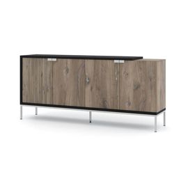 M&ouml;bel Kraft Sideboard holzfarben Ma&szlig;e (cm): B: 190,7 H: 86,6 &raquo; M&ouml;bel Kraft