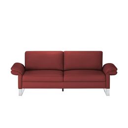 Max Schelling Einzelsofa mit Kufengestell Maximum rot Ma&szlig;e (cm): B: 214 H: 86 T: 97.0 Sofas > Sofas nach Material > Ledersofas &raquo; Sofa DE