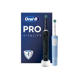 Oral-B Vitality Pro D103 Duo black/blue Elektrische Zahnb&uuml;rste