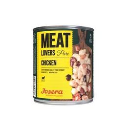 Josera Nassfutter Hund, Adult, Meat Lovers, Huhn pur 6x800 g