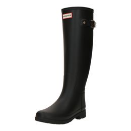Hunter Gummistiefel Damen Gr&ouml;&szlig;e 43 hellbeige / rot / schwarz Winterschuhe