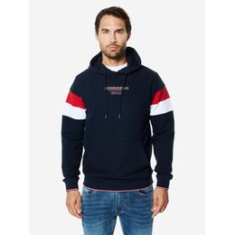 Koroshi Sweatshirt Herren Gr&ouml;&szlig;e S navy / rot / wei&szlig;